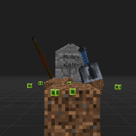 The Grave (Могила) – Block Display Models
