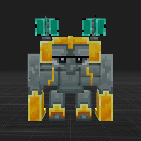 Squall Golem (Dungeons) – Block Display Models