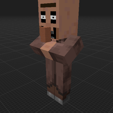 horror villager v1 – Block Display Models