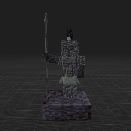 ancient Greek warriors statue – Block Display Models